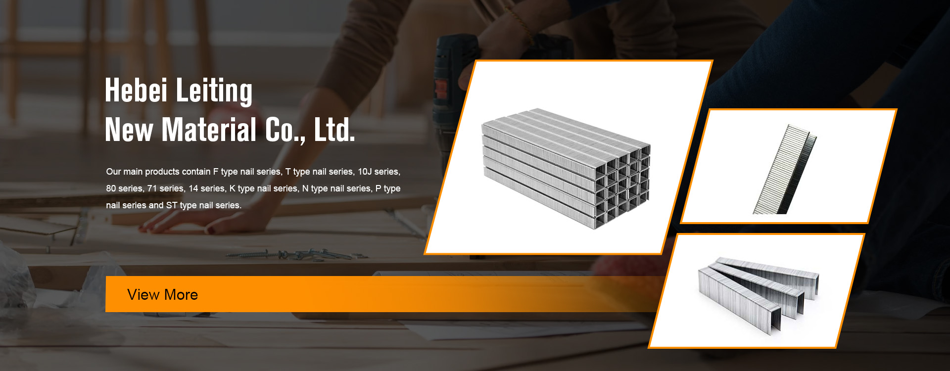 staples Supplier | F nails Manufacturer | Hebei Leiting Metal Products ...