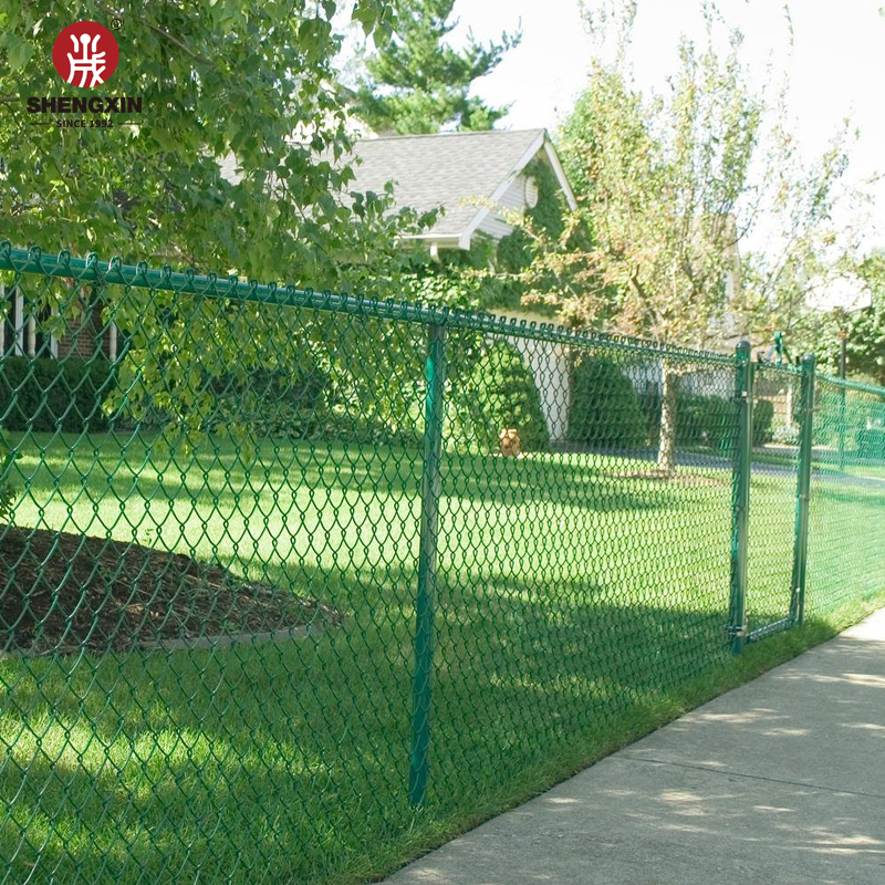 Fusion Bonded PVC Coating Chain Link Fence【Best Price】