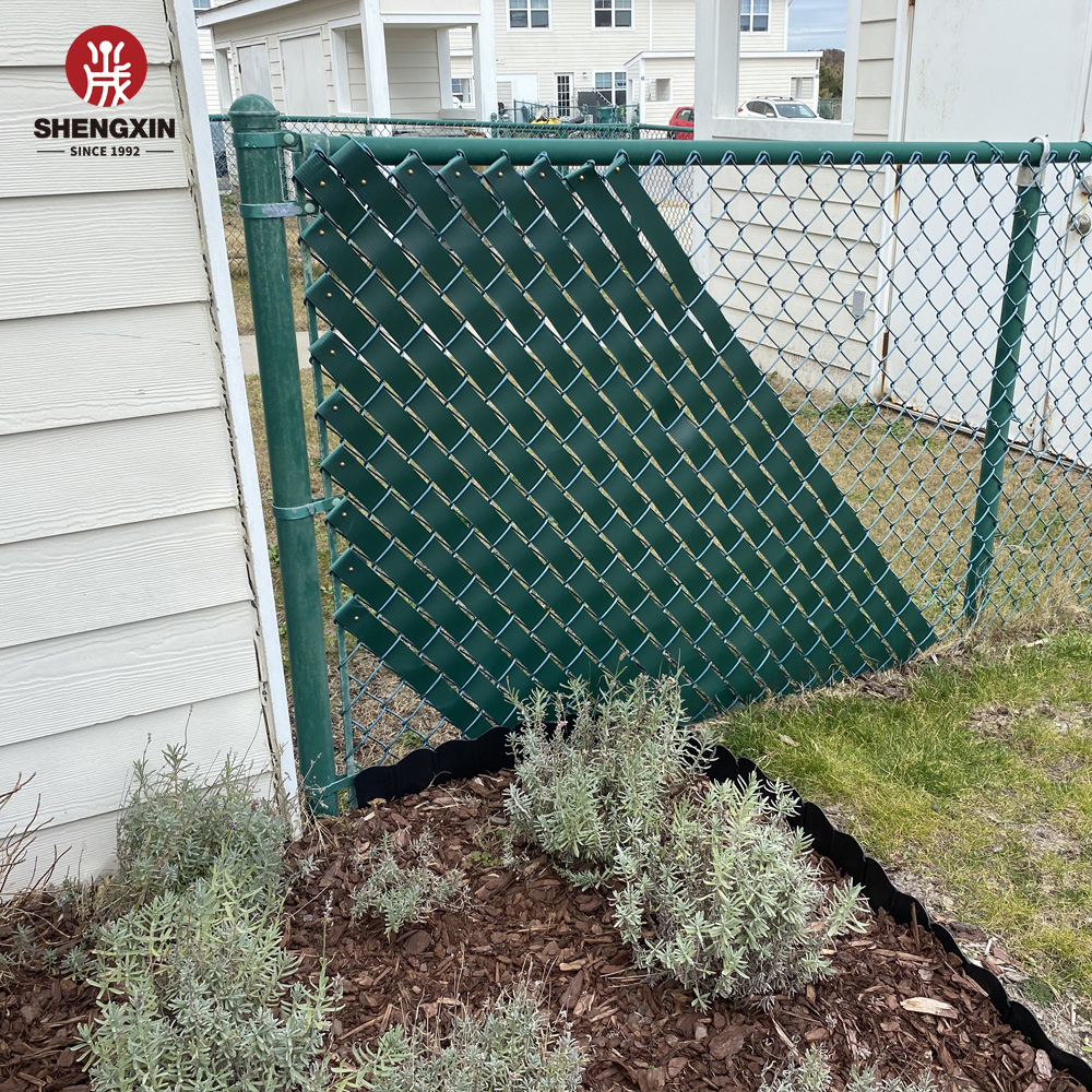 100% Pvc Panels Chain Link Fence Privacy Slats