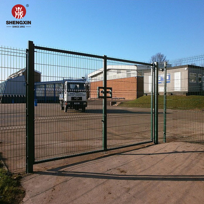 Double Powder Coated Welded Wire Mesh Panel Farm Gate 3D Metal Wire ...