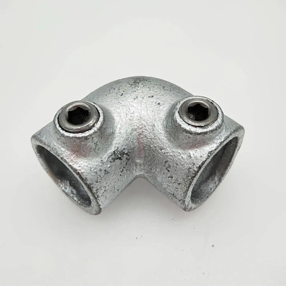 Handrail fittings elbow galvanized pipe