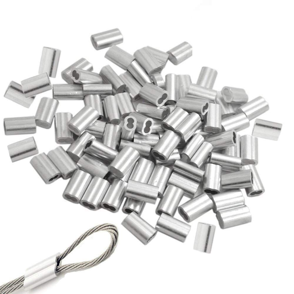 Double Barrel Crimp SleevesAluminum stainless steel sleeve