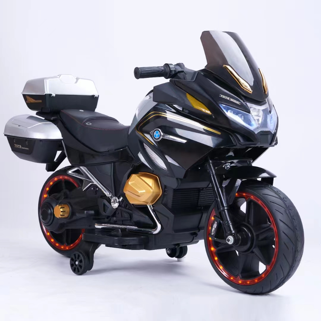 New Kids Electric motorcycle 12V Big Battery Double motor Power Display