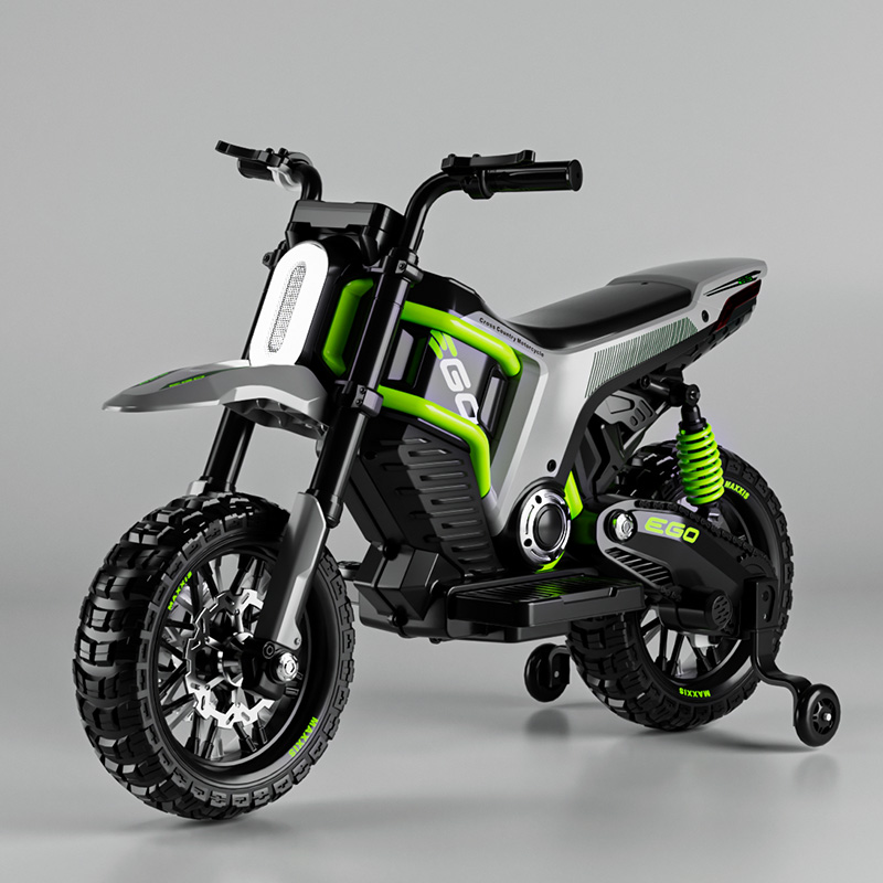 Electric kid motorcycle ride on toy baby motor bike rechargeable motor ...