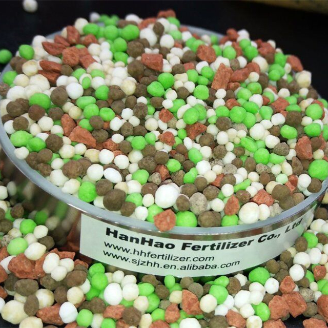 NPK Bulk Blending Fertilizer granular multi color